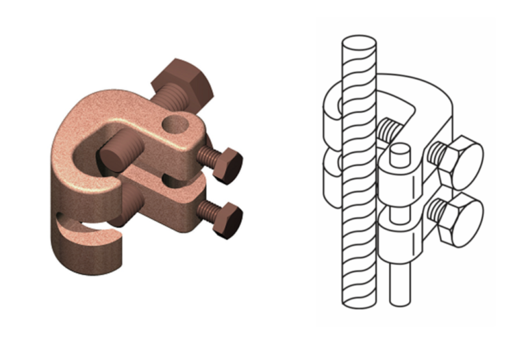 Clamps For Earthing - GI.PI.HAN.